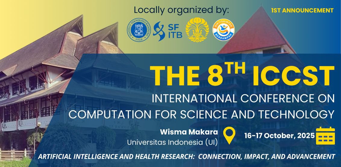 The 8th International Conference on Computational Science and Technology 2025